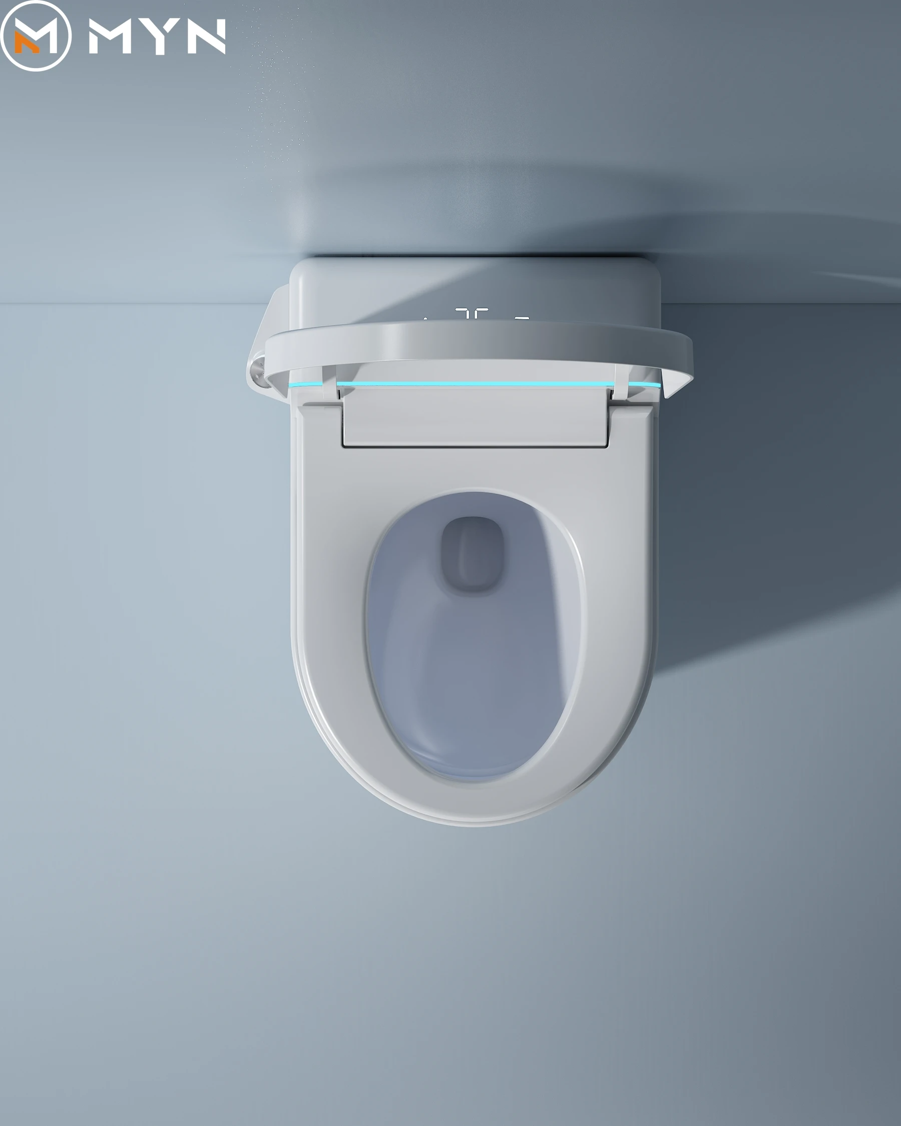 Chaozhou Factory Wall Hung Smart Bathroom Automatic Ceramic Intelligent ...