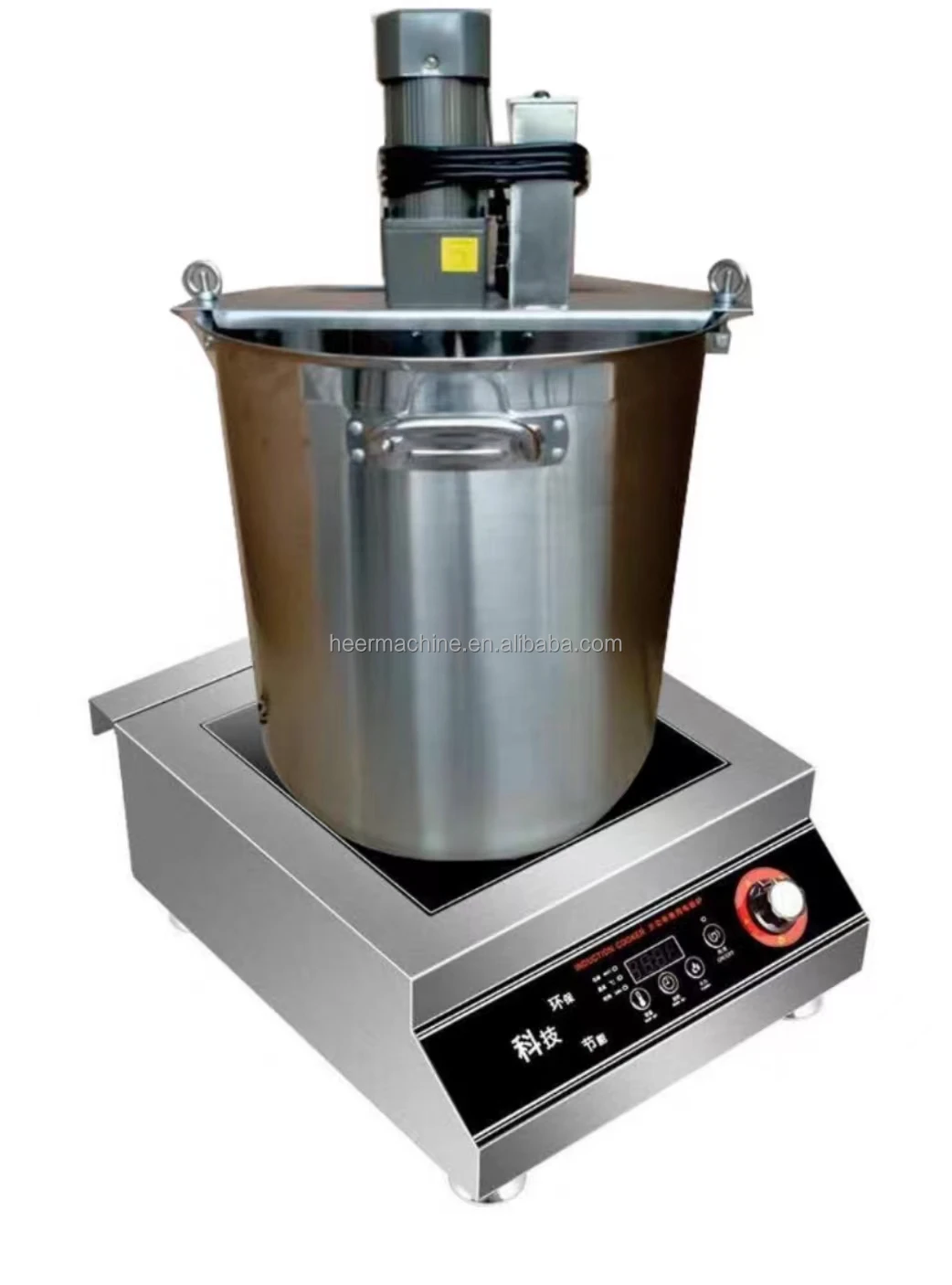 Slurry Jam Paste Cooker With Mixer Incline Gas Stirring Pot for Chili ...