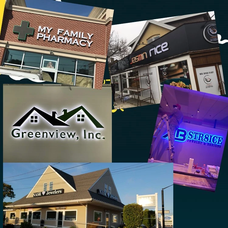 Custom 3D Logo Wall Sign - LED Backlit Letter Display