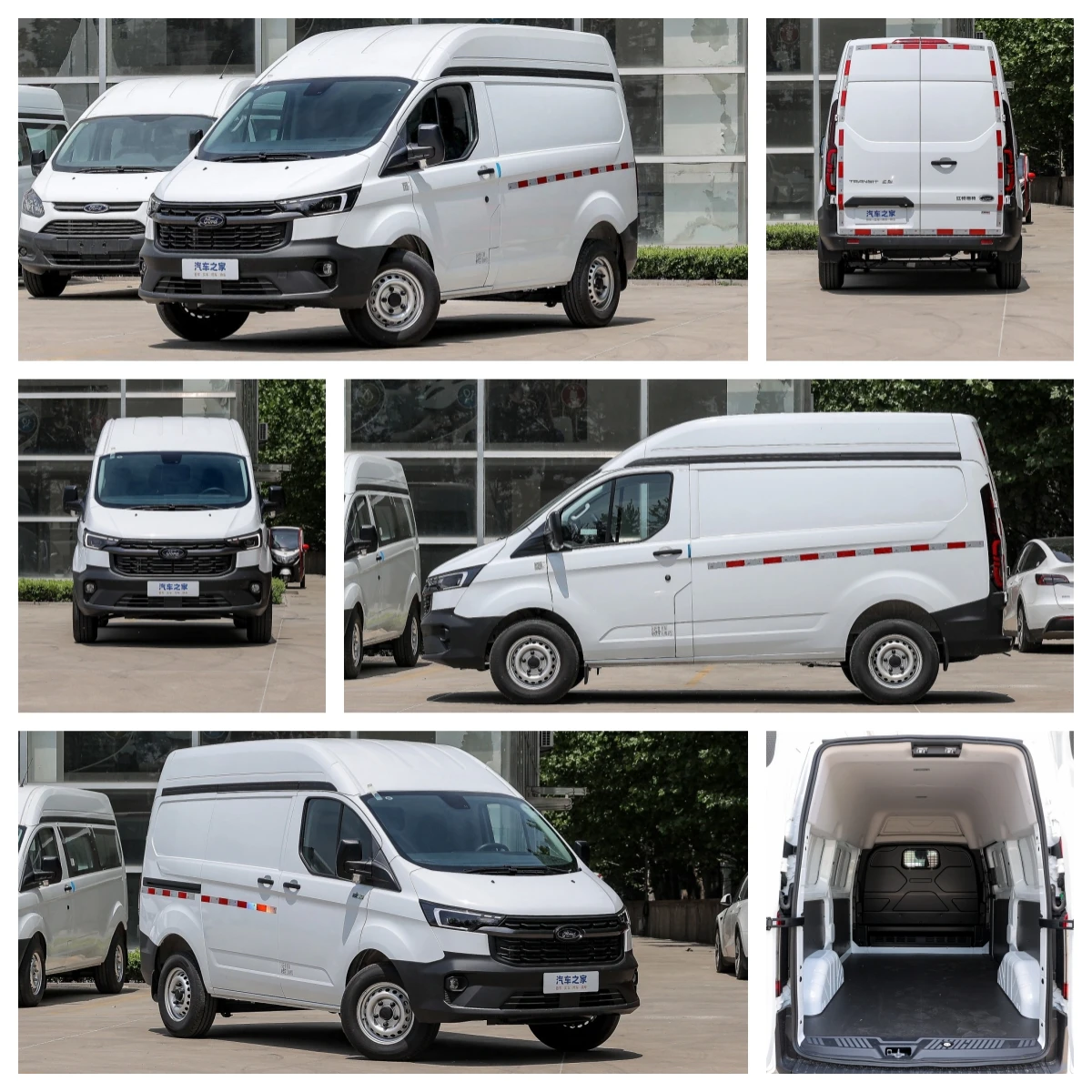 Popular China New Ford Transit Van Utility Cargo With 2.0t Diesel Van ...