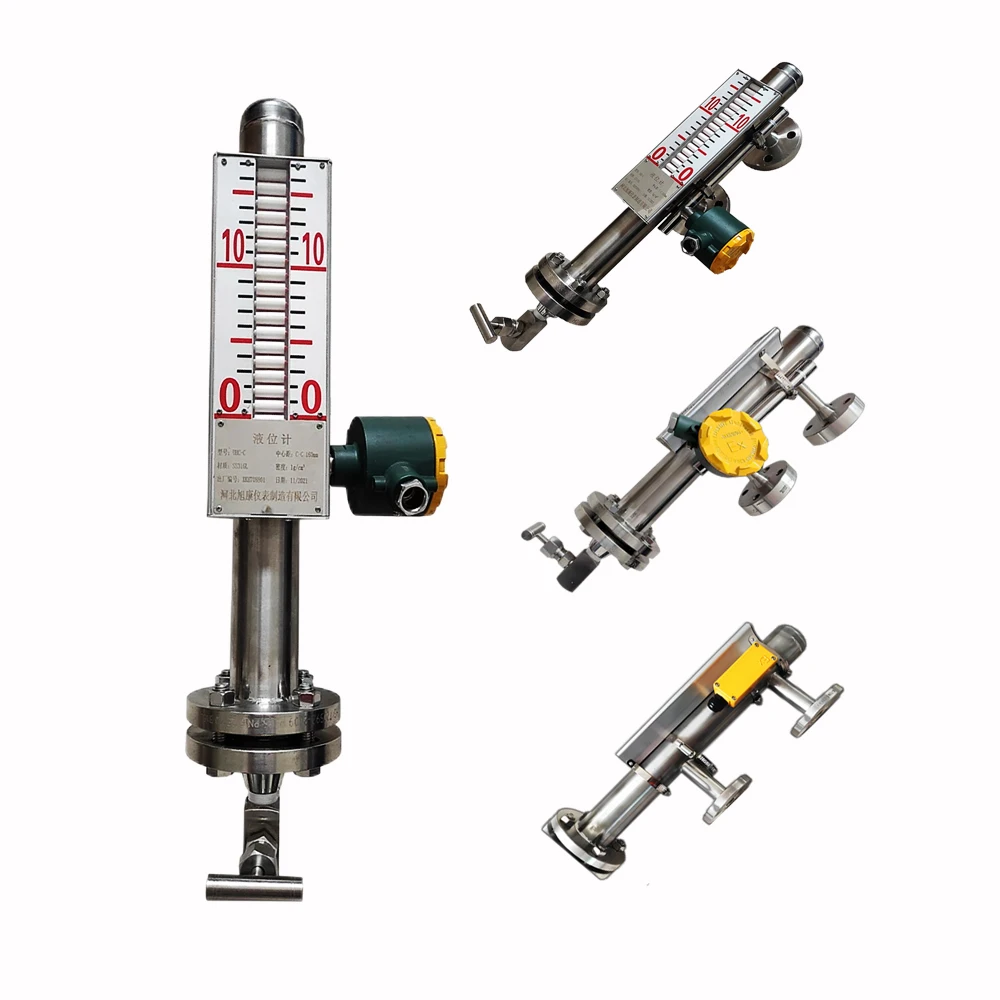 Customized Magnetic Level Indicator Level Measuring Sulfuric Acid ...