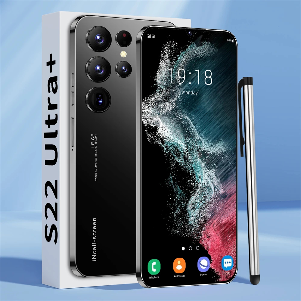 Original 16gb+512gb S23 Ultra Multi Function Full Screen Mobile Phones ...