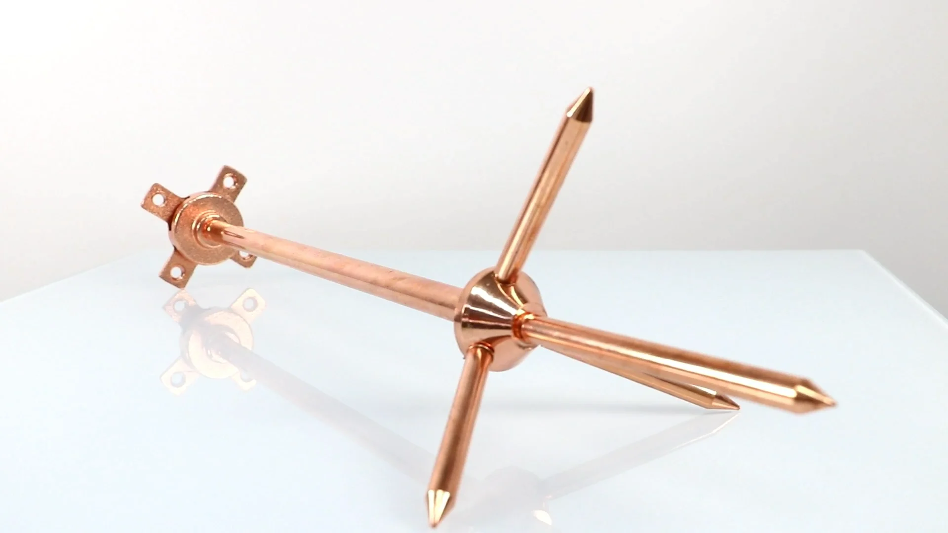 Brass Threaded Air Terminal Rod For Gapless Lightning Arrester - Buy ...