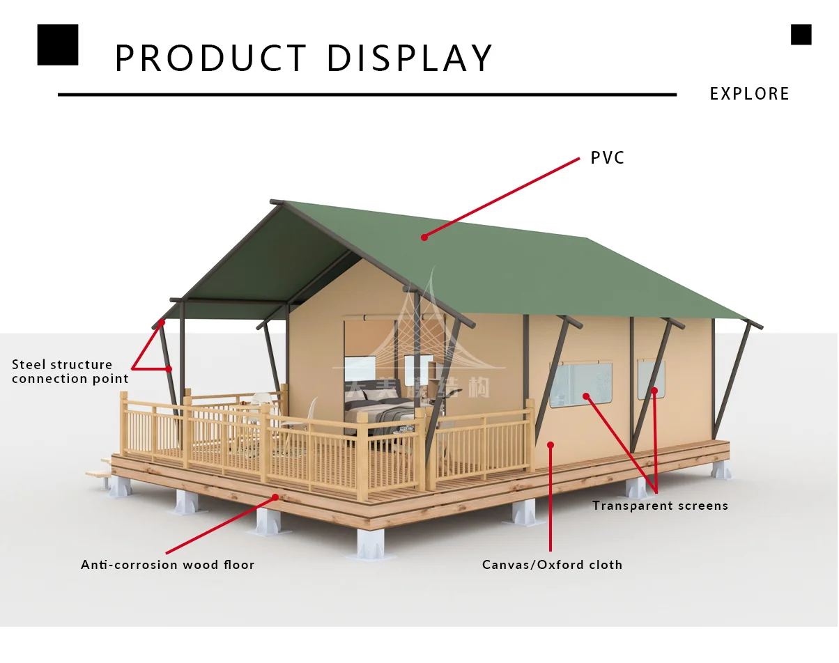 Luxury Glamping Tents - Durable, Spacious, and Comfortable