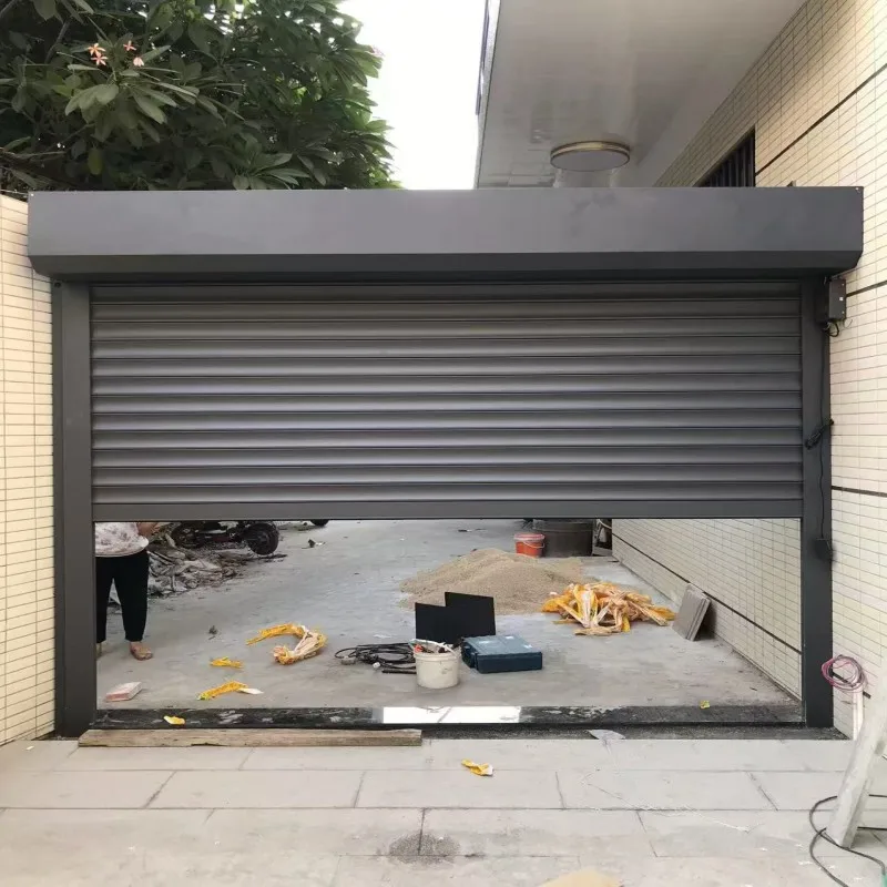 Industrial Impact Remote Control Roller Steel Door Gym Locker Room ...