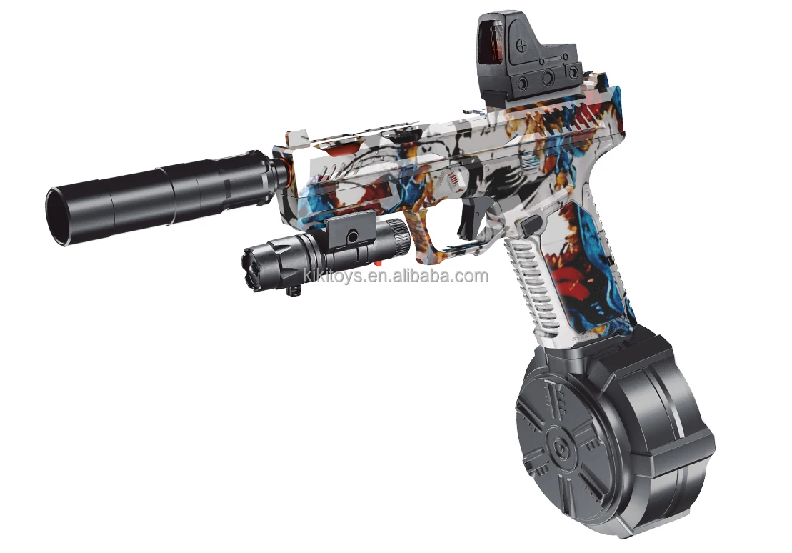 32 Cm Electric Gel Ball Blaster Electric Gel Ball Blaster,Clock G17 ...