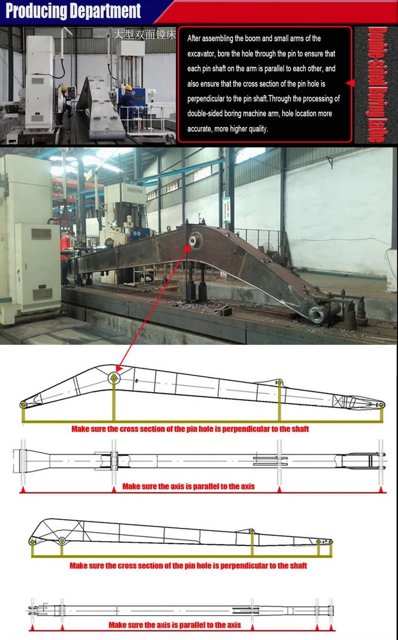 The High Reach Demolition Boom & Arm for Excavator /bulldozer ...