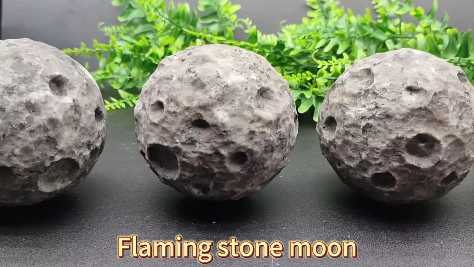 Wholesale Natural Healing Stones Ball Carved Flame Stone Crystal Lunar ...