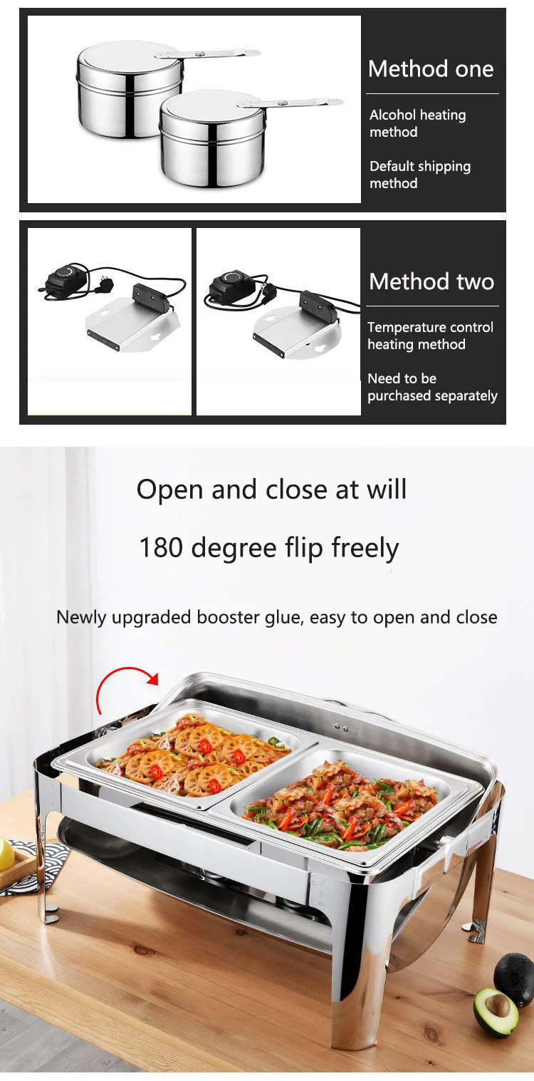 Commercial Hotel Equipment Buffet Furnace Supplies Stainless Steel ...