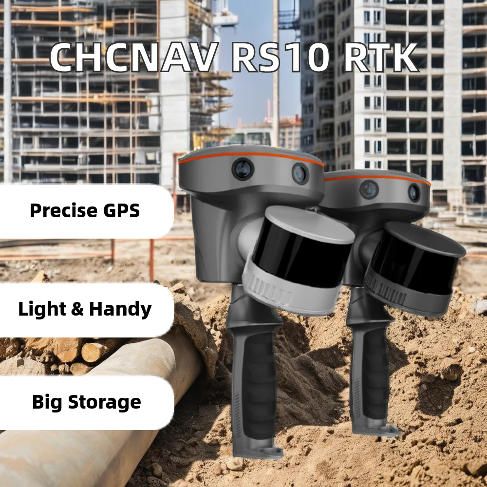CHCNAV RS10 GNSS RTK 3D Laser Scanner Handheld Mapping Geospatial Slam Lidar OEM Customized ...