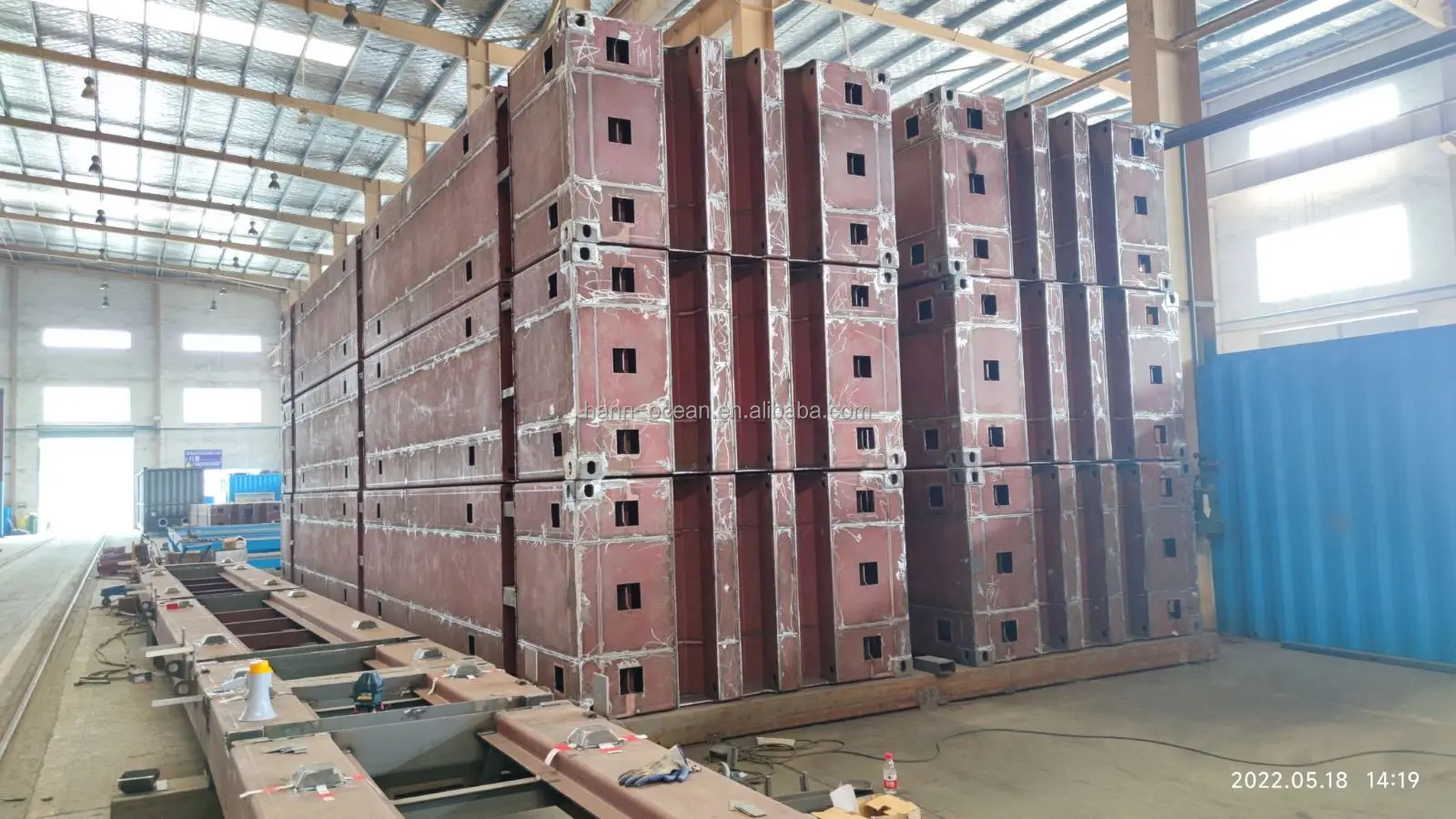 Wholesale OEM Steel Container Pontoon Modular Barge for CPS4088