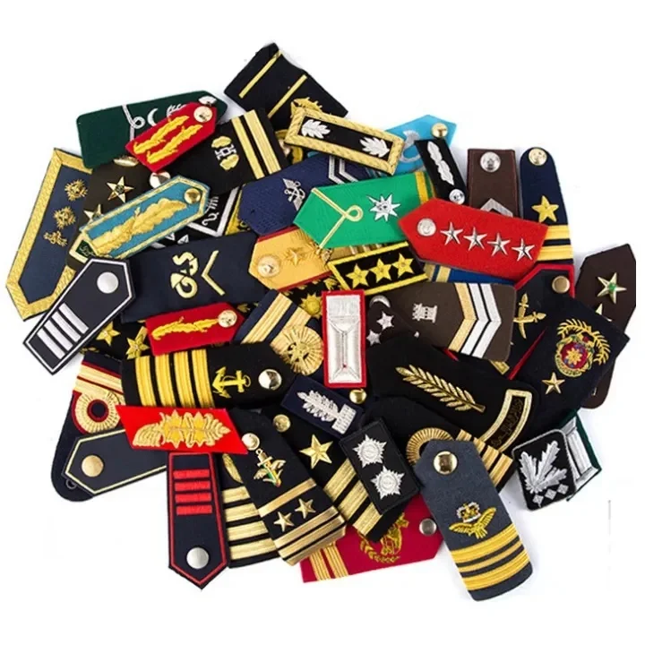 Custom Tactical Uniform Epaulets - Pilot Shoulder Boards
