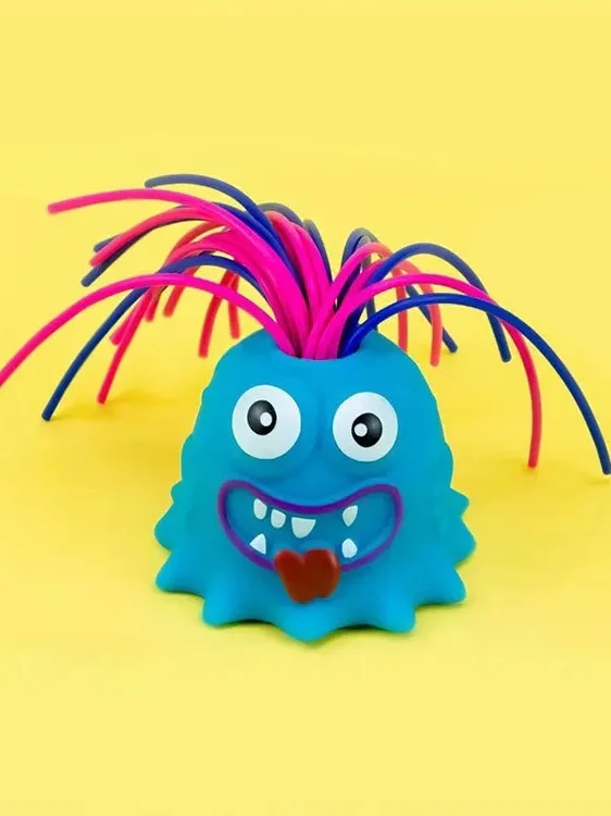 2024 Hot Selling Novelty Fidget Toy Pull Hair Scream Monster Squeeze ...