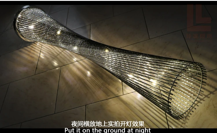 Modern LED Standing Lamp - Aluminum Tower for Living Room