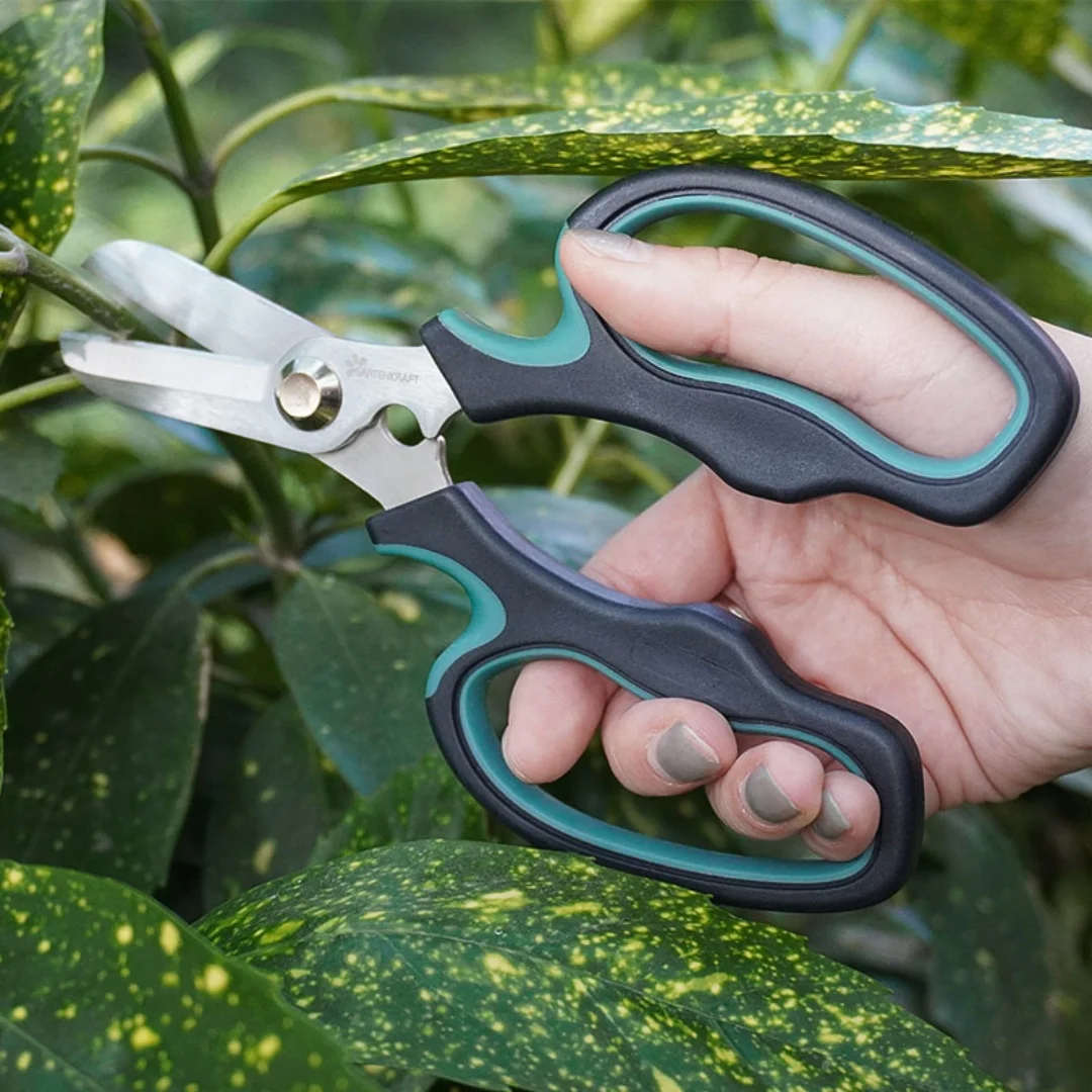 Gartenkraft Small Stylish Garden Scissors Trimming With Special ...