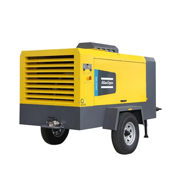Atlas Copco Low Pressure New Compressor 7 Bar Diesel Engine Air ...