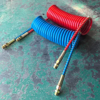 Wholesale Blue And Red Air Brake Coiled Air Line Hose For Semi Truck ...
