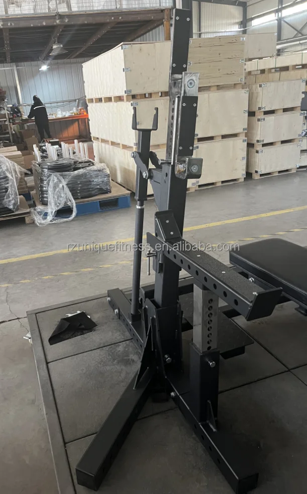 3x3 Squat Steering Fitness Power Rack - IPF Competition Bench