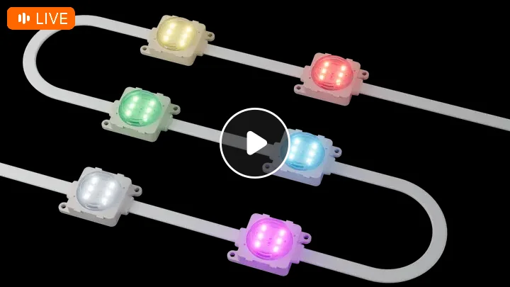 LED Point light pixel light string light DMX512 Product Show Stream ...