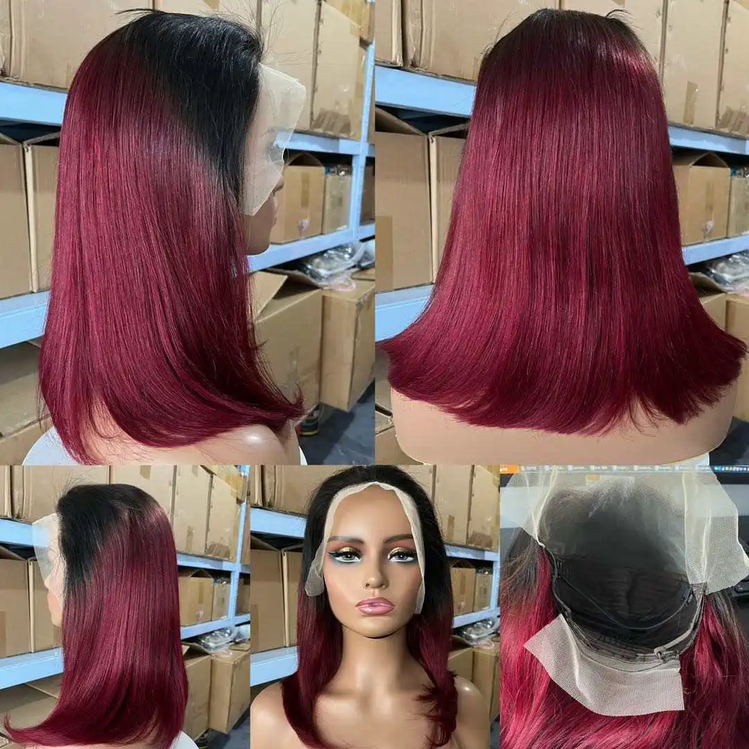 Svolna Hair - 14 Inch Straight Wig with Stacked Bob Style