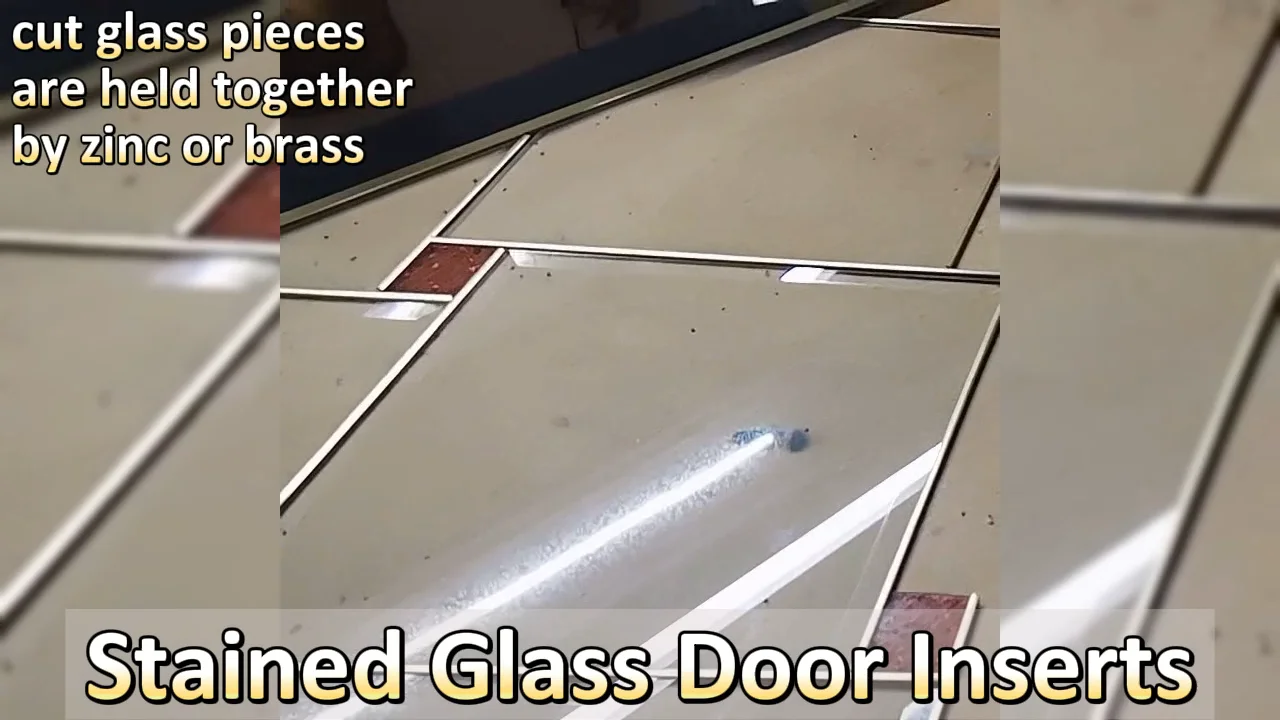 Cut Glass Window Inserts