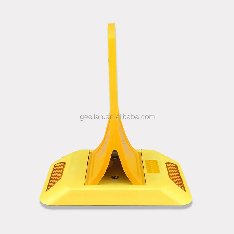 Reflective Road Safety Board Warning Triangle Round Stand Traffic Signs ...