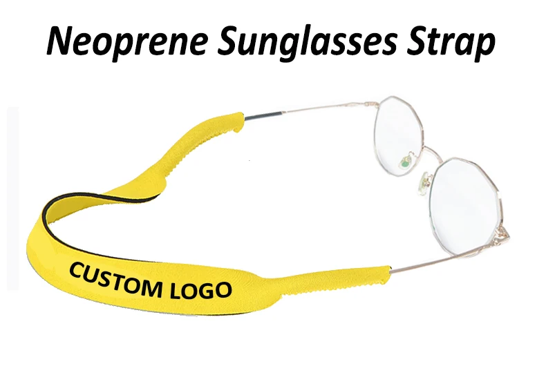 Custom Neoprene Sunglasses Straps - Durable & Waterproof