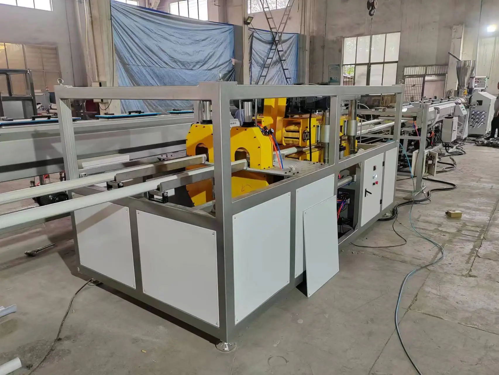 Fosita Customized Automatic Plastic Rigid Pvc Water Pipe Tube Rotary ...