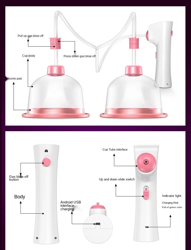 Electric Chest Instrument Chest Cupping Chest Underwear Treatment ...