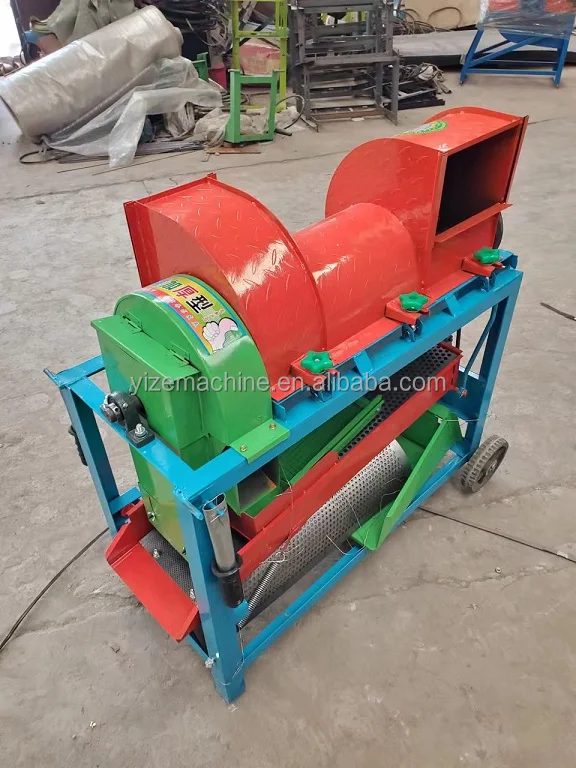Millet Corn Soybean Sorghum Sheller Thresher Machine Maize Shelling ...