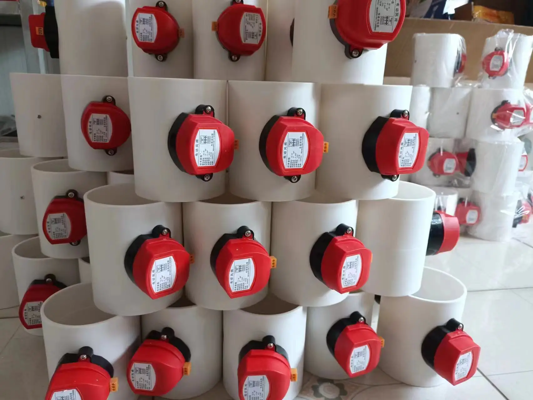 Ventilation Switching Type Wind Valve Hvac Air Conditioner Gas Control ...