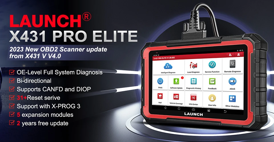 LAUNCH X431 PRO TT - Universal Scan Tool for All Cars