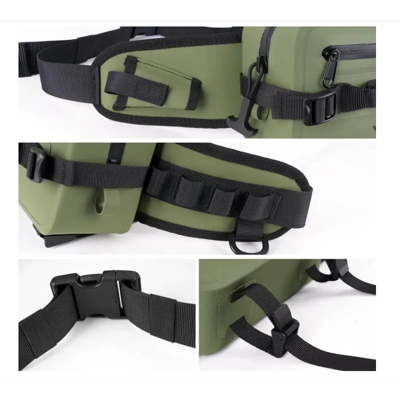 Manufacture Wholesale Custom Lightweight 840D TPU Waterproof Dry Fly Fanny Pack Sling Fishing ...