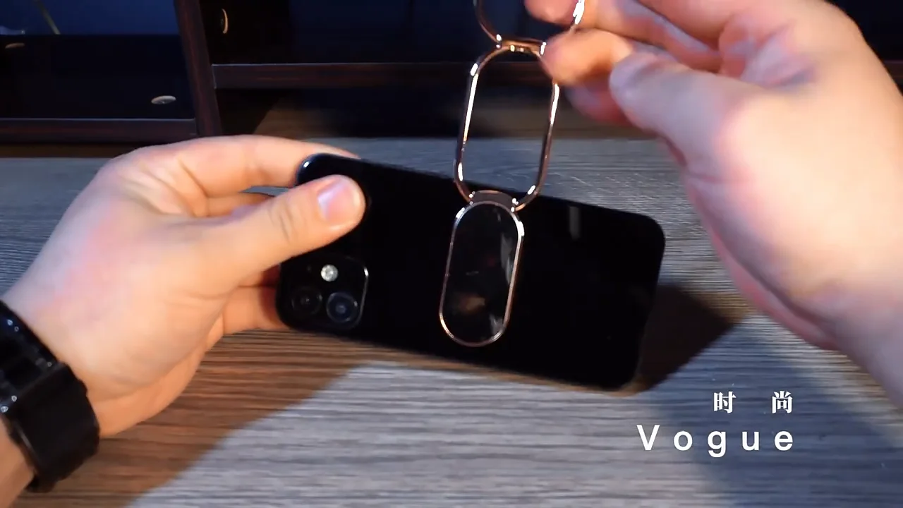 Ultra Slim Foldable And Adjustable Metal Rotating Cell Phone Finger ...