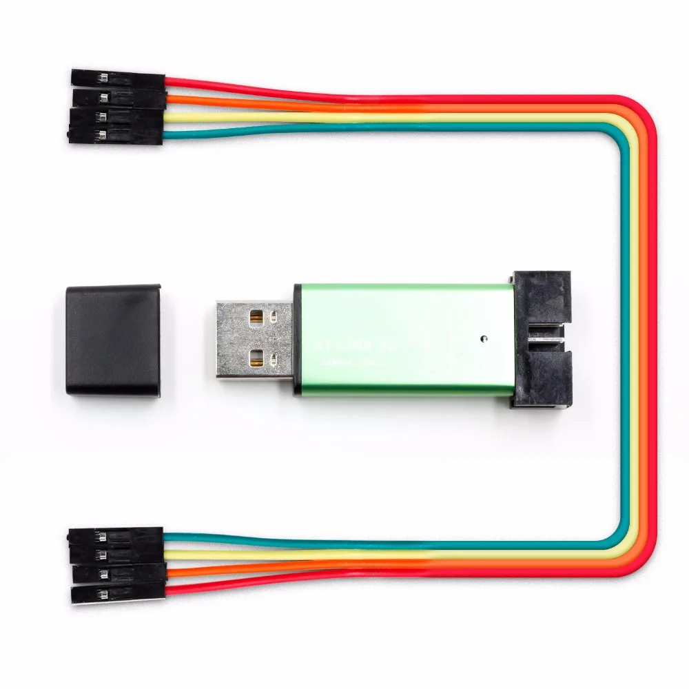 St Link Stlink St Link V2 Mini Stm8 Stm32 Simulator Download Programmer Programming With Cover