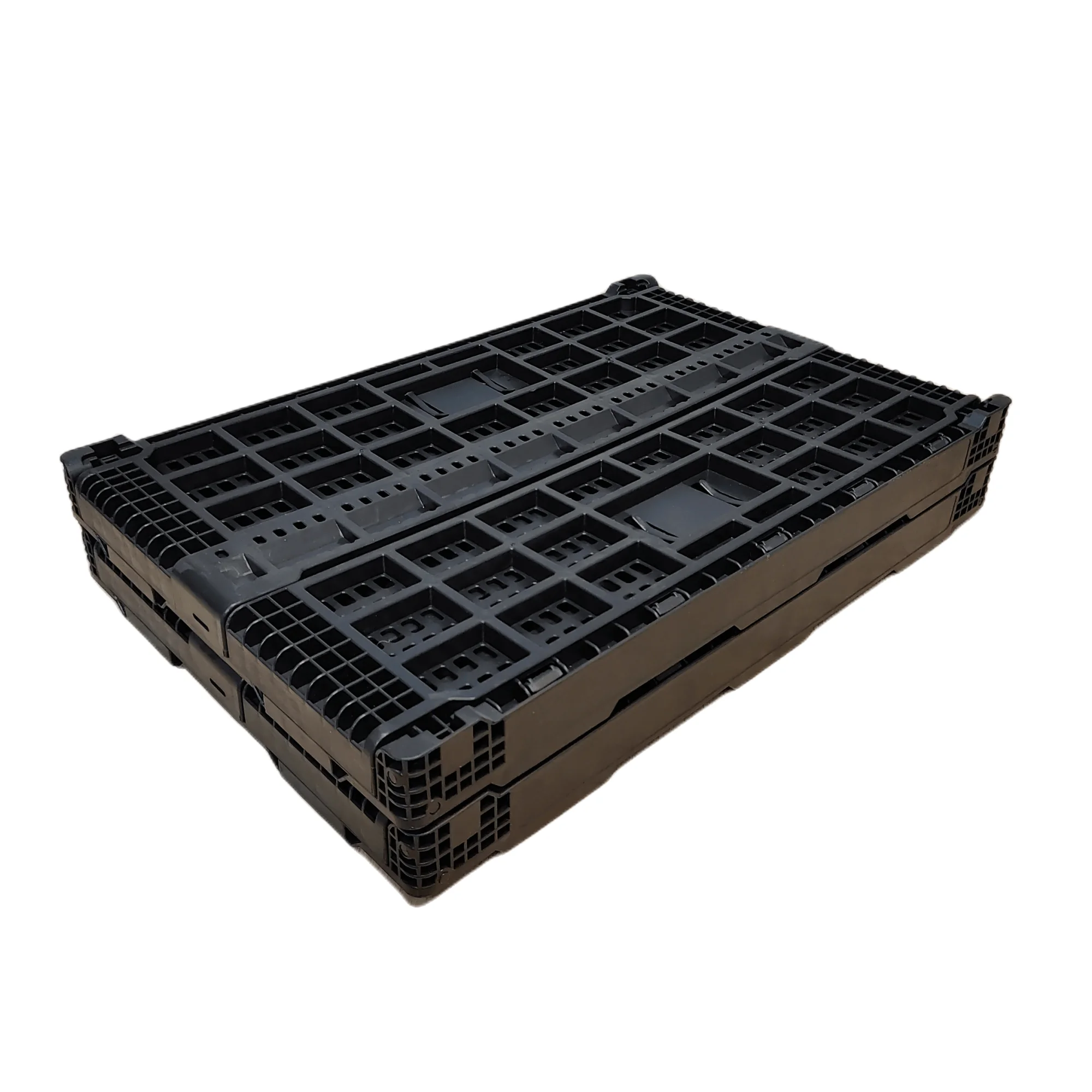 QS Plastic Crates Stackable - Ideal for Fruit & Veg Baskets