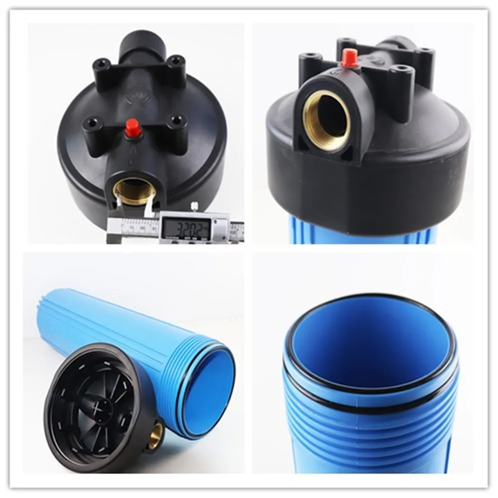 2-stage/3 Stage Big Blue Cartridge Filter Housing 4.5x20