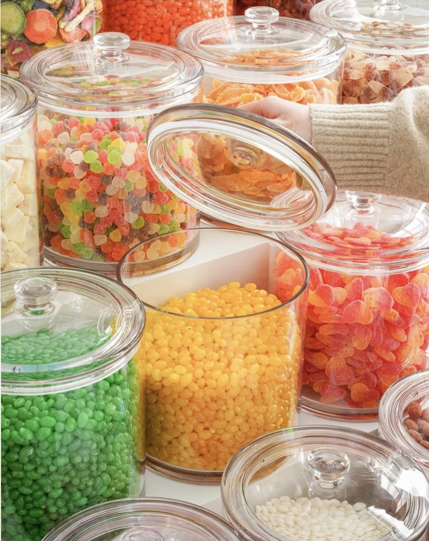 ECOBOX Scoop Bin Storage Bins Candy Storage Container Square Bulk Candy ...