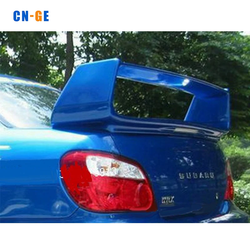 Fiberglass FRP Rear Wing Spoilers for Subaru Impreza WRX STI