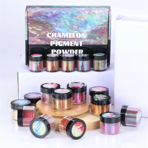 Wholesale Holographic Pearl Powder Chameleon Pigment Powder For Car ...