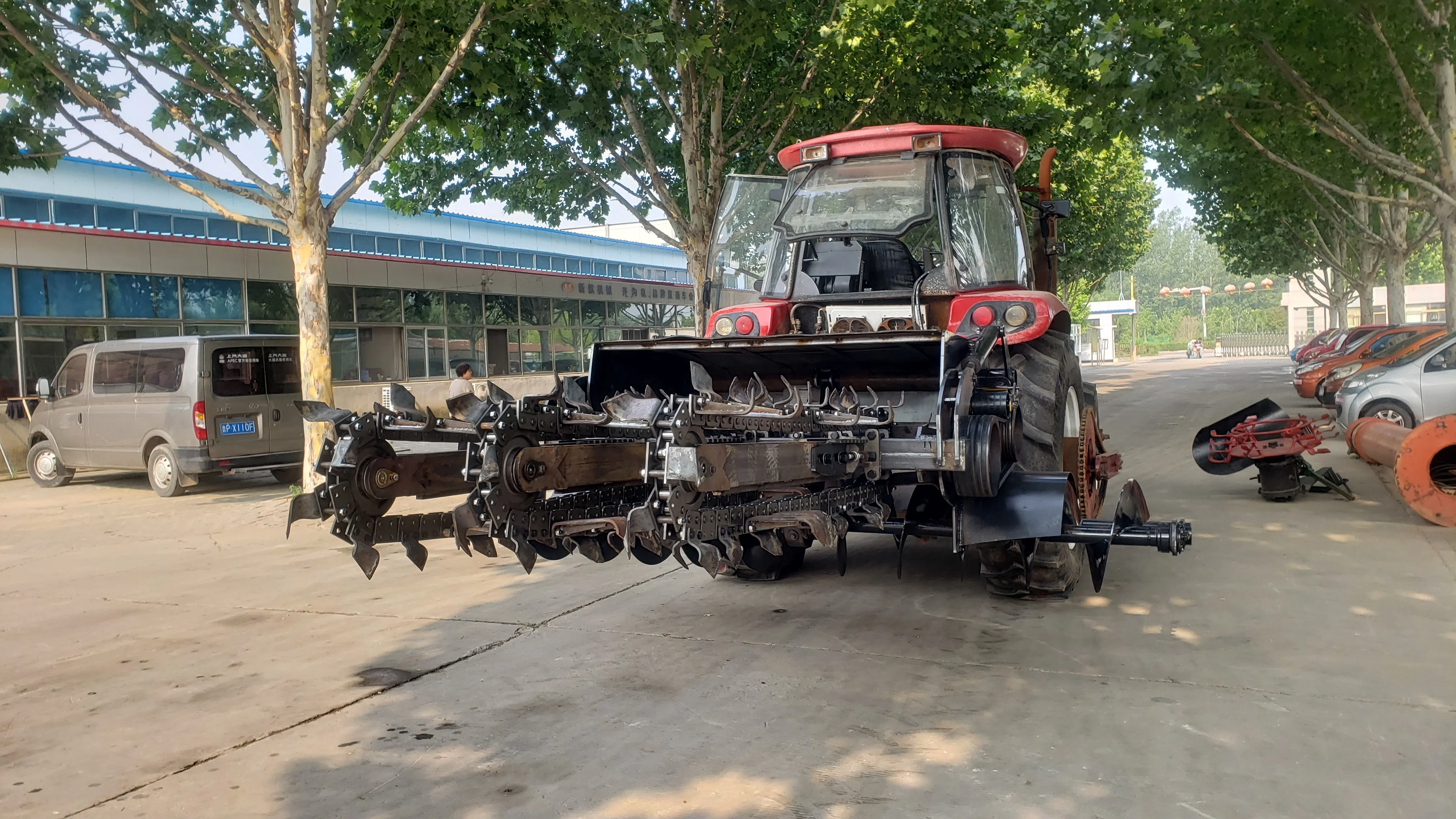 High Quality Farm Tractor Trenching Machine Attachments for Efficient ...