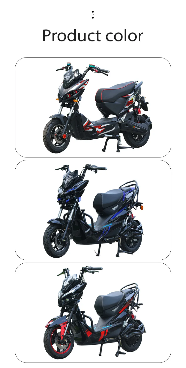 Customization Colors Adjust Speed Moto Electrica 3000w Electric ...