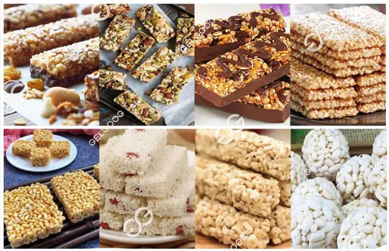 Snack Fruits Bar Extrusion Protein Bar Extruding Peanut Crisp Candy ...