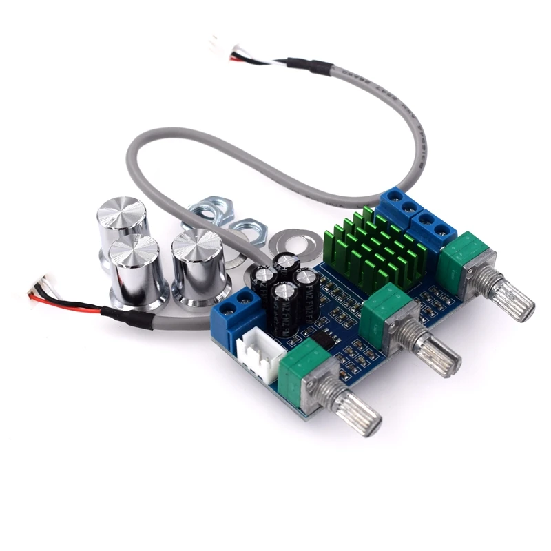 Tpa3116d2 Dual-channel Digital Power Amplifier Board High And Low Bass Adjustment Onboard ...