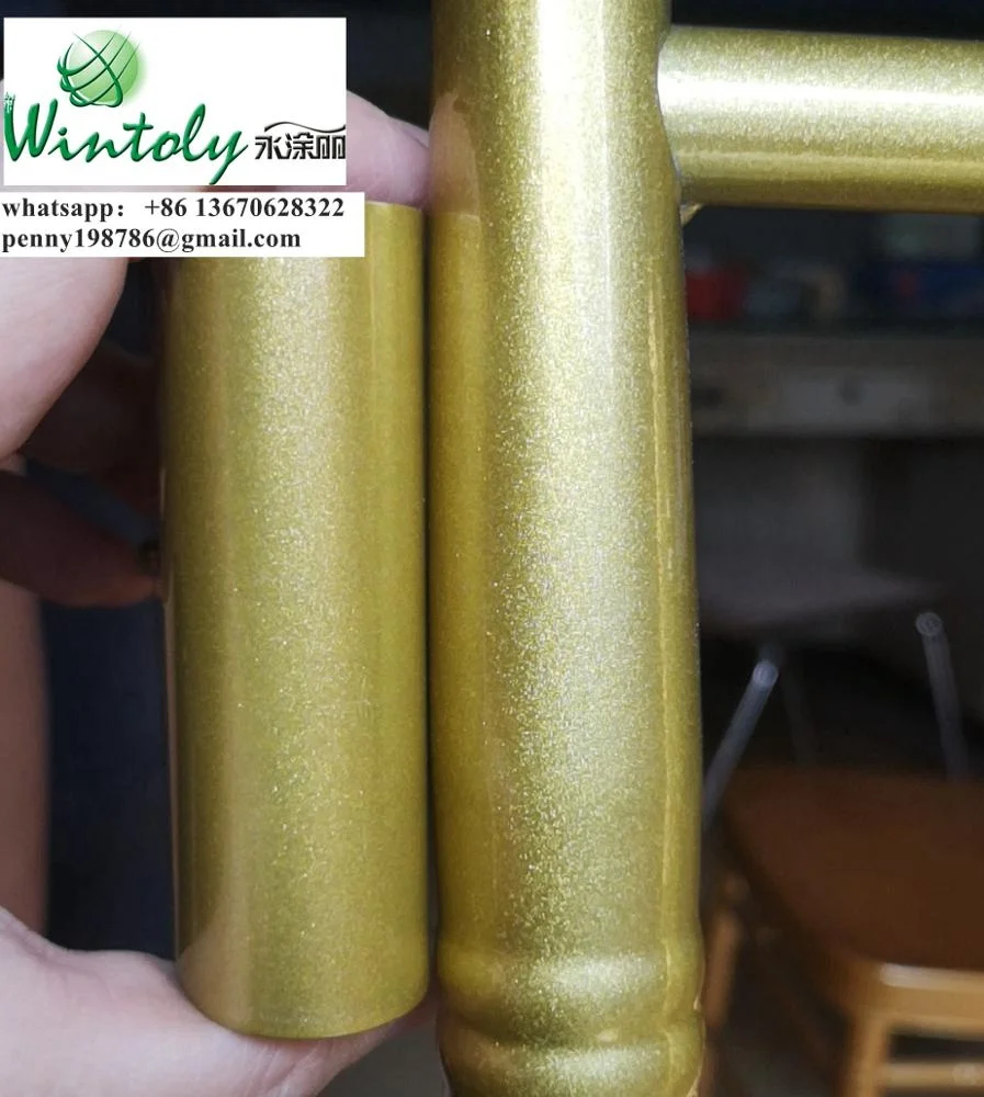 Industrial Bonding Metallic Gold Powders Coating Paint for Metal Product