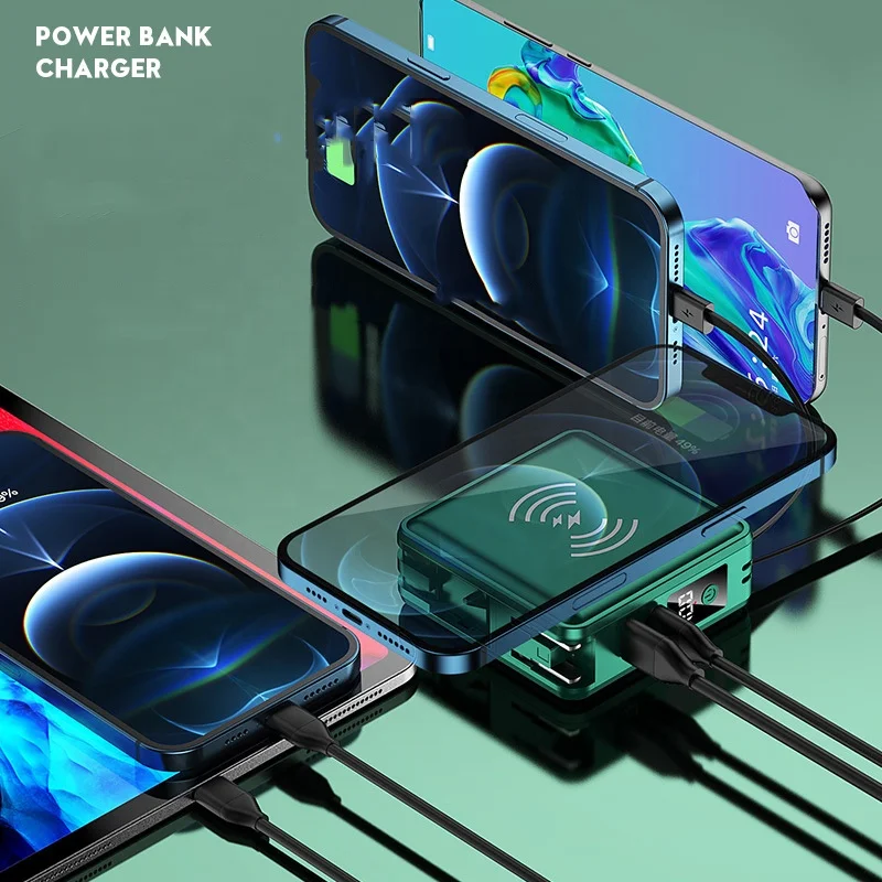 Magnetic Wireless Power Bank Battery Multifunctional Portable Wall ...