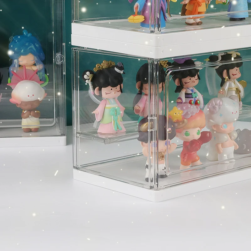 Most Popular Dust-free Acrylic Manual Models Storage Box Multi ...