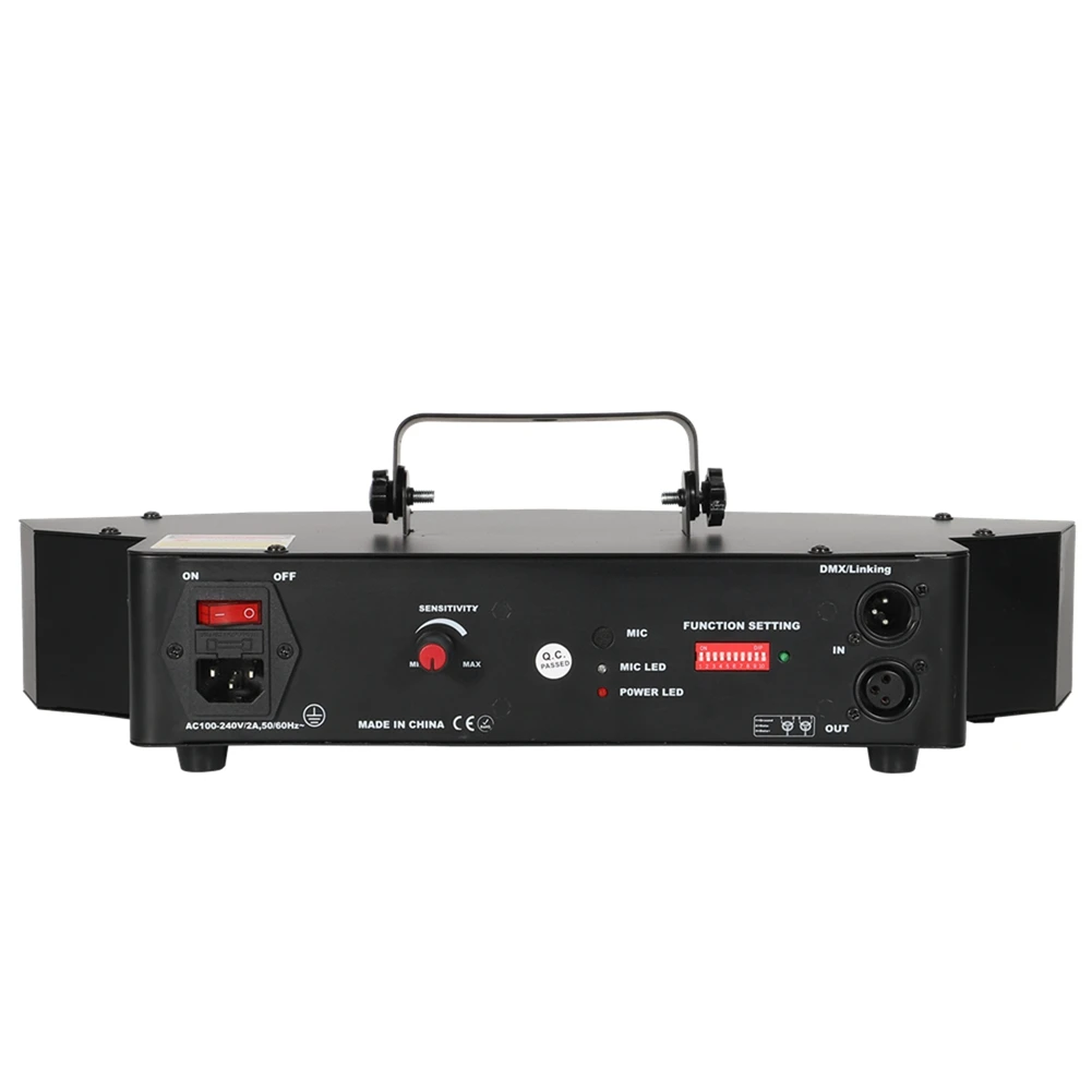 U`king RGBY Lasercube DMX512 11ch for Night Club Lighting