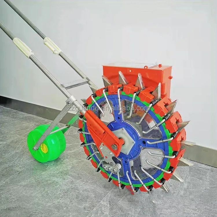 Agricultural Manual Fertilizer Seeder Planter Hand Corn Seed Machine ...