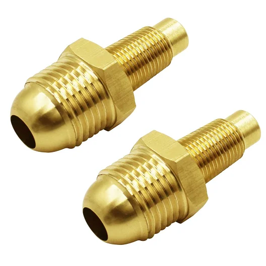 Adjustable Regulator Propane Orifice Connector Brass Tube Fitting 3/8 ...
